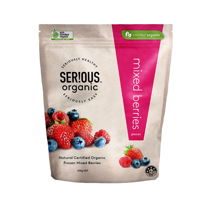 Organic Frozen Berries for Smoothies & Baking - Seriously Healthy